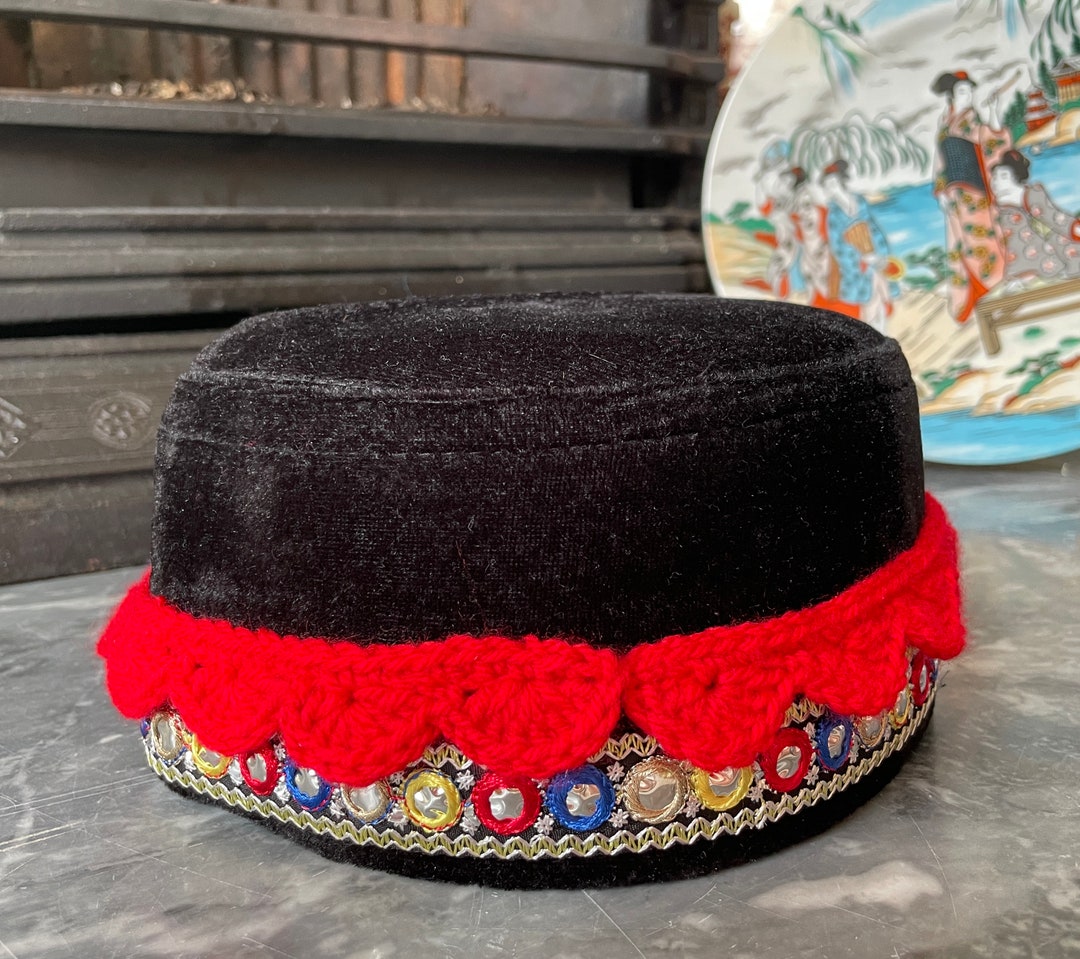 Fez Hat, Turkish Fez Hat, Ottoman Costume Hat, Tarboosh, Moroccan Cap, Event Hat, Vintage Style ...