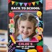 Printable Back to School Photo Booth Frame, Welcome Back to School ...