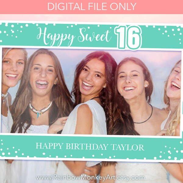 Sweet Sixteen Prop - Etsy