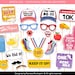 Running 10K Photo Booth Props - Runner Photobooth Props - Running Race ...