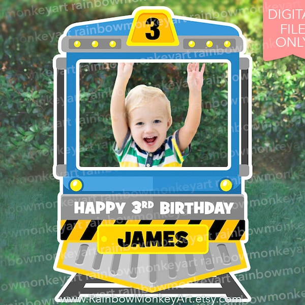 Train Photo Prop - Etsy