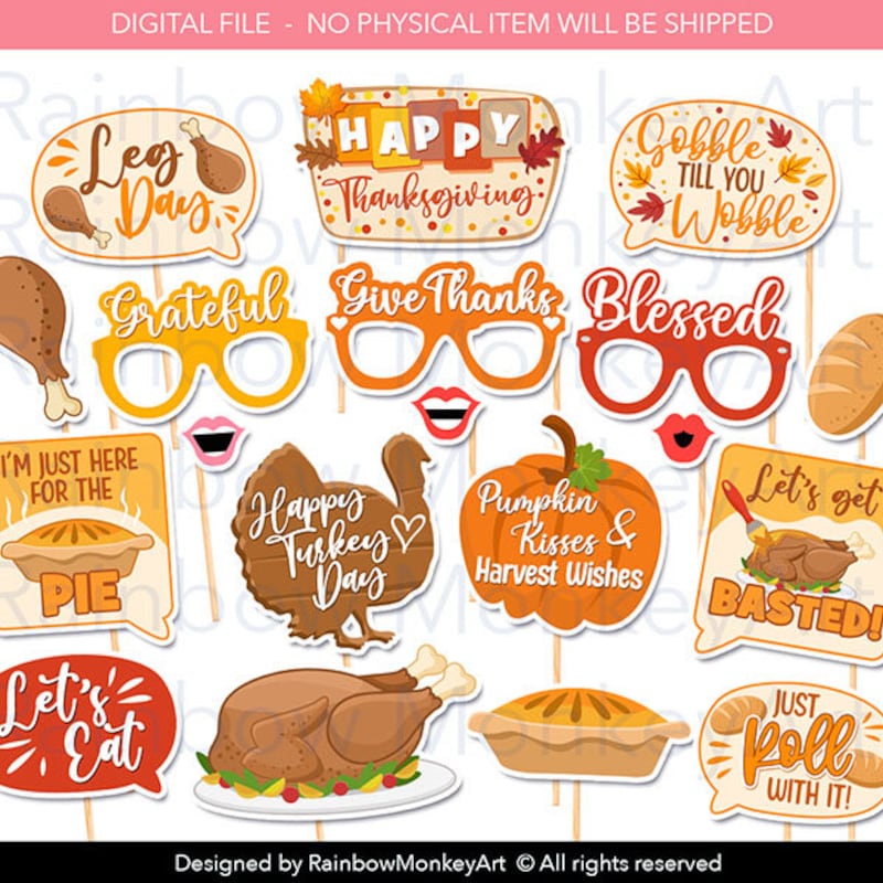 Thanksgiving Prop - Etsy