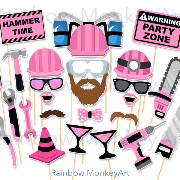 Construction Photo Booth - Etsy