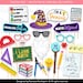 Math Party Photo Booth Props: Printable Set of 23 (digital Download) - Etsy