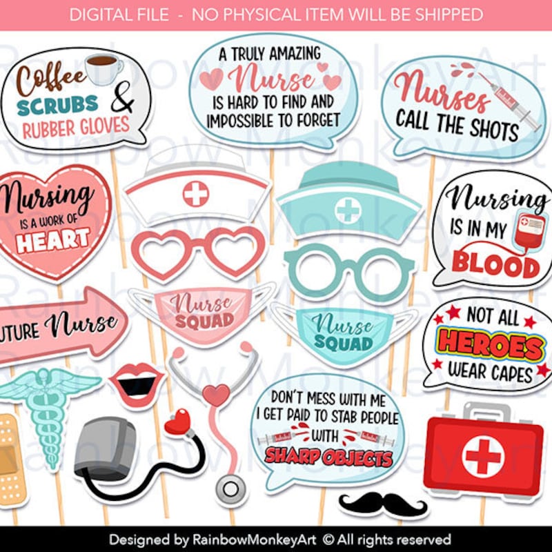 Nurse Week Photo Booth - Etsy