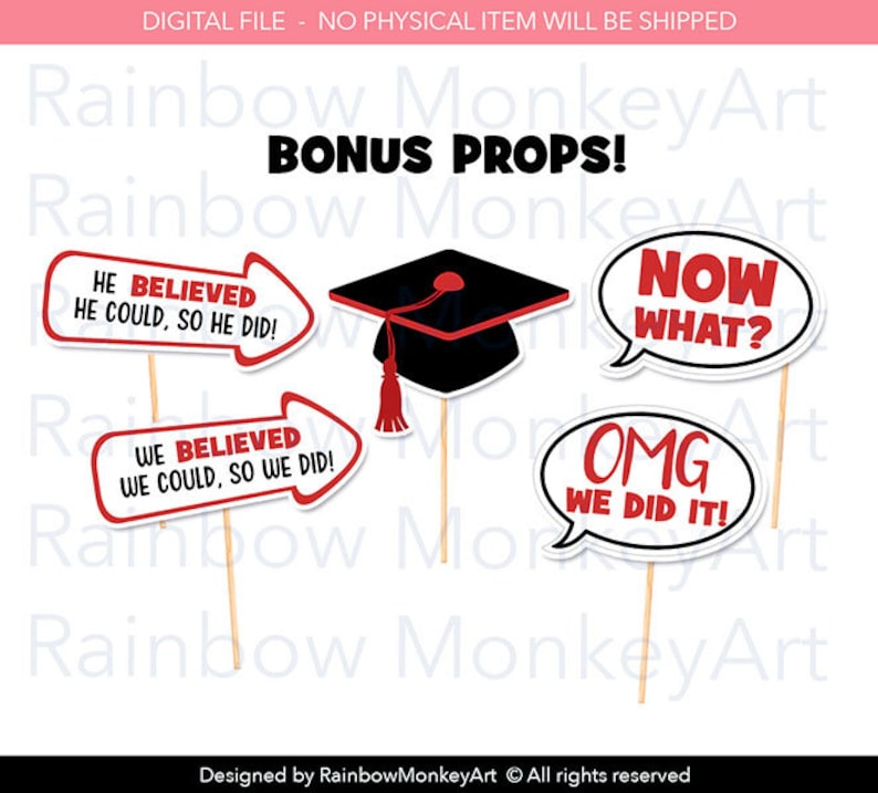 Printable RN Nurse 2023 Graduation Photo Booth Props RN - Etsy