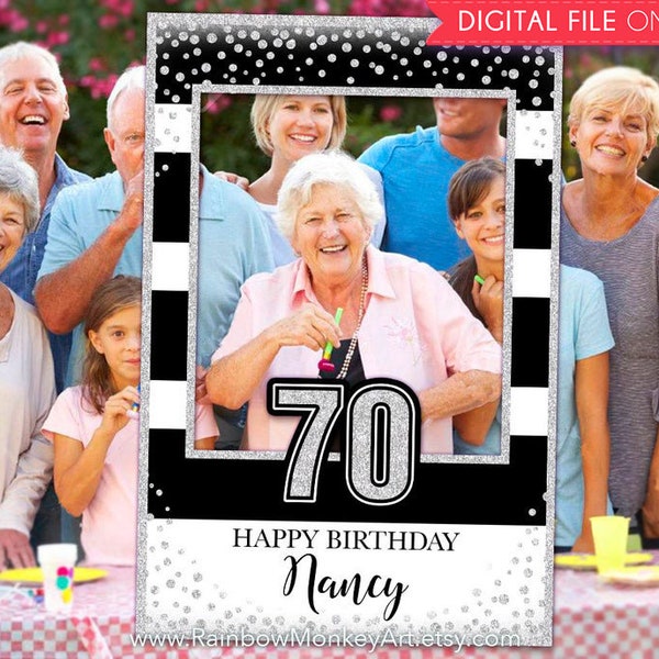 70th Birthday Party - Etsy