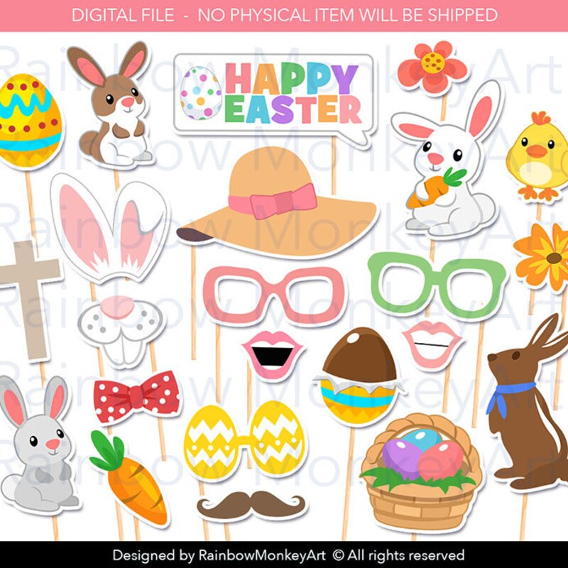 Easter Photo Booth - Etsy