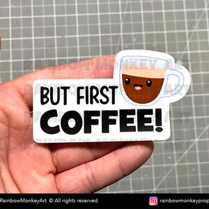 Coffee Puns Stickers , Mix and Match Your Own, 3 Inch Sticker, Funny ...