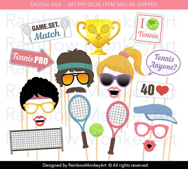 Sports Day Photo Booth Props Bundle: 8 Sports (digital Download) - Etsy UK