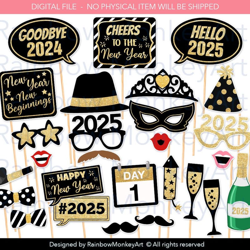 2025 Photo Prop - Etsy
