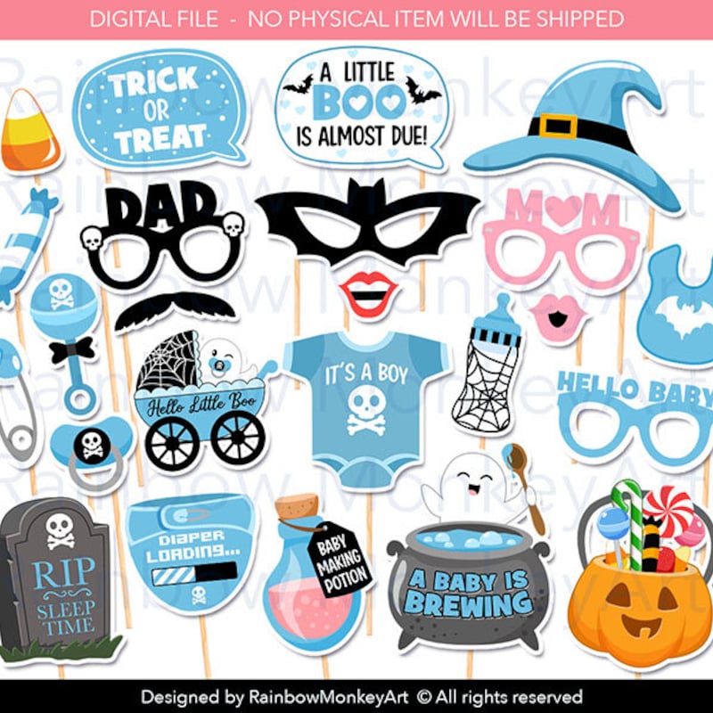 Baby Shower Props - Etsy