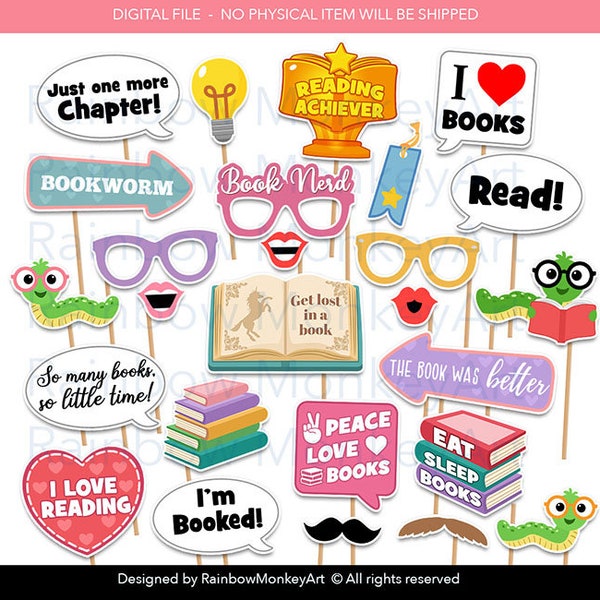Photo Booth Props - Etsy