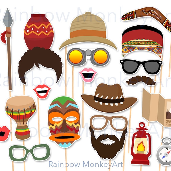 Photo Booth Props - Etsy