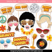 PRINTABLE Rock Photo Booth Props–rock Photo Props-rock Star Props-rock ...