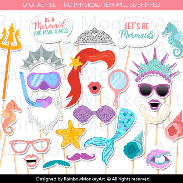 Mermaid Photo Booth - Etsy