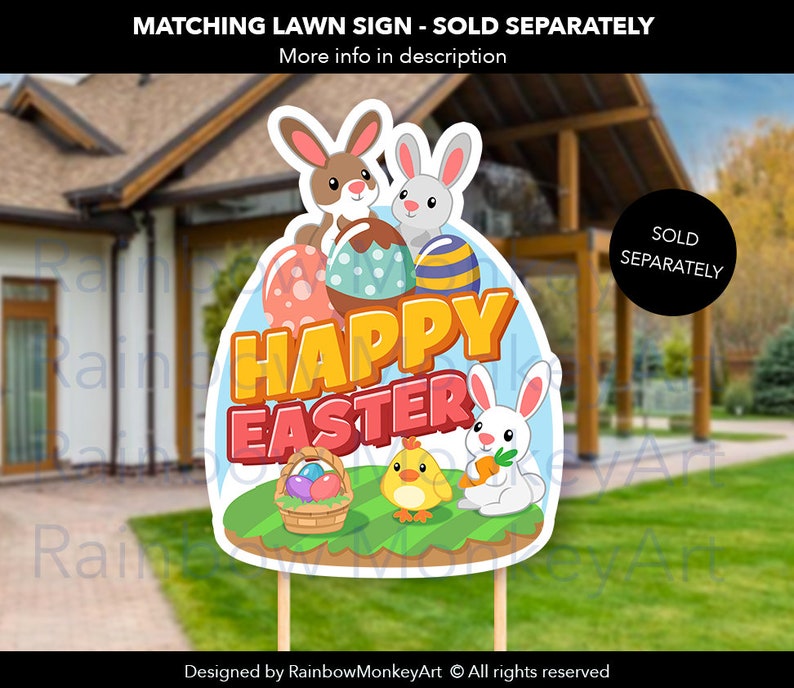 Printable Easter Party Celebration Photo Booth Props Digital - Etsy