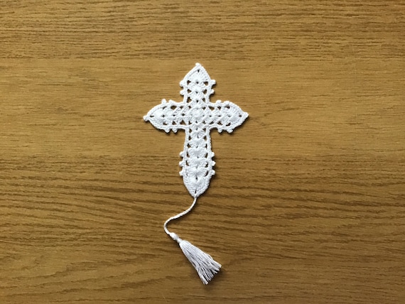 Lovely Crochet Crosscrochet Cross - Etsy