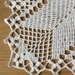 Hand Crochet Antique White Doily,napkin,lace Decor - Etsy