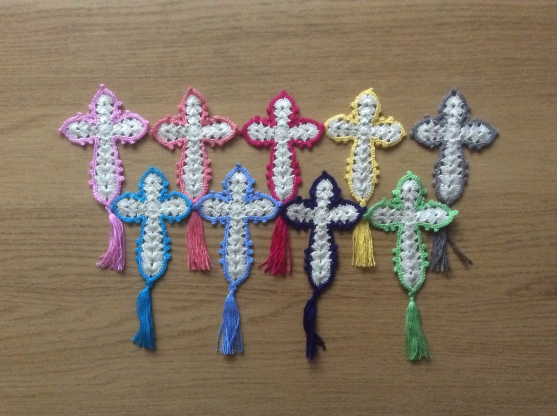 Lovely Crochet Crosscrochet Cross - Etsy