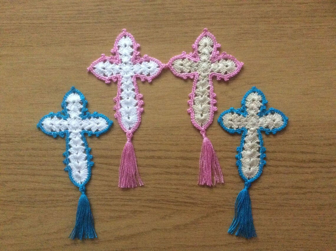 Lovely Crochet Crosscrochet Cross - Etsy