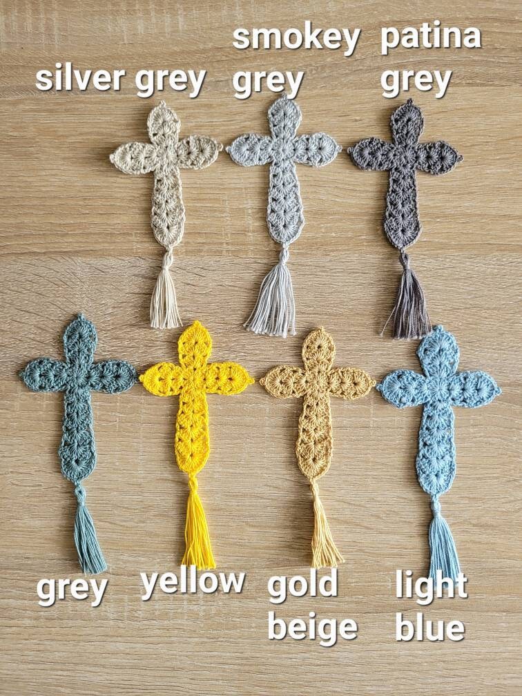 Lovely Crochet Crosscrochet Cross - Etsy