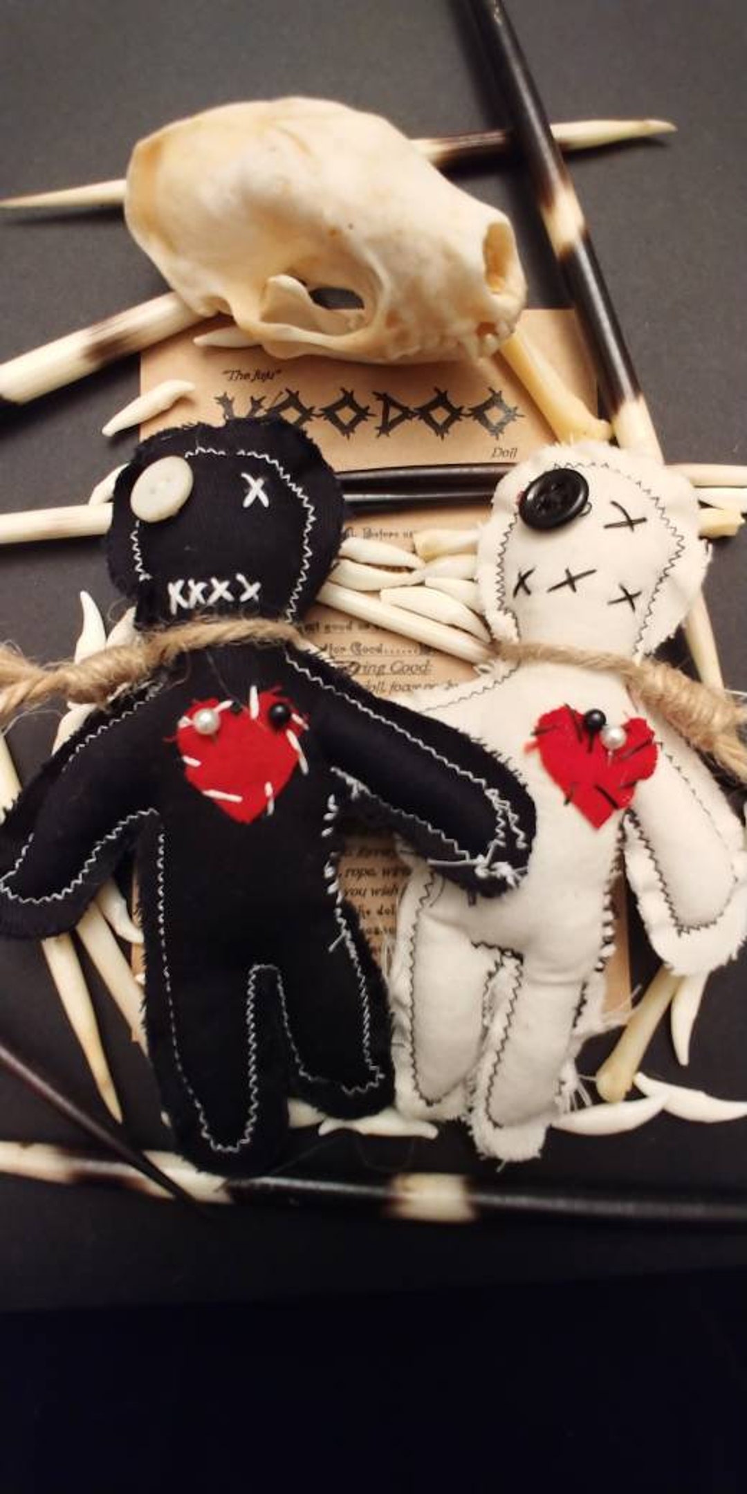 Creepy Handmade Juju Voodoo Doll by Shannon Eis Stocking Stuffer Funny ...