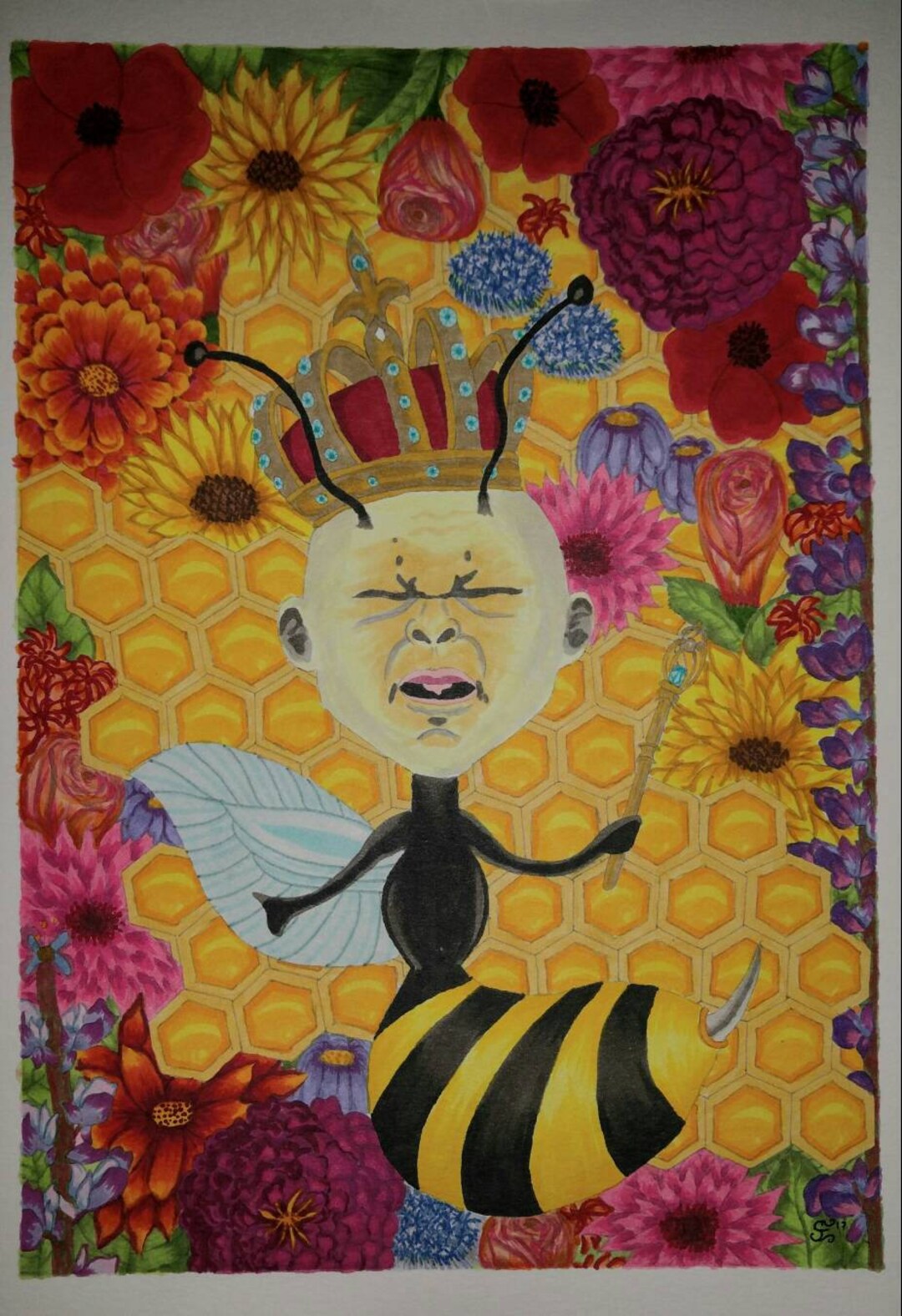 Limited Edition 11x15 Signed, Numbered Prints of "bitchy Bee" - Etsy