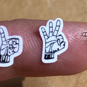 37 ASL Alphabet Keyboard Stickers Sign Language Stickers sign Language ...