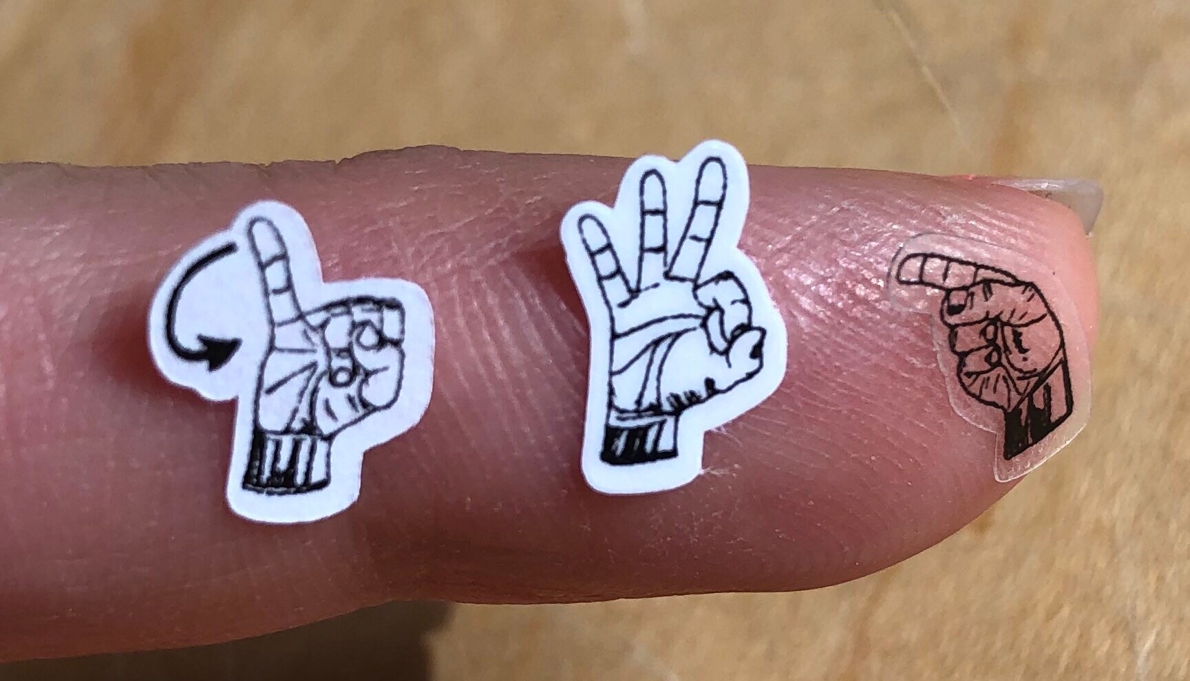 37 ASL Alphabet Keyboard Stickers Sign Language Stickers | Etsy