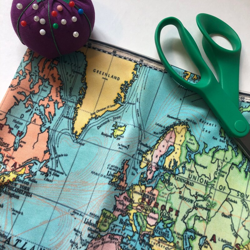 Map Bandana - Etsy
