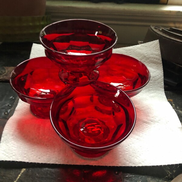 Viking Glass Ruby - Etsy