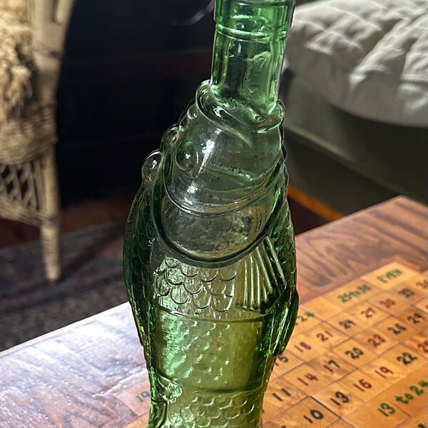 Glass Fish Bottle - Etsy