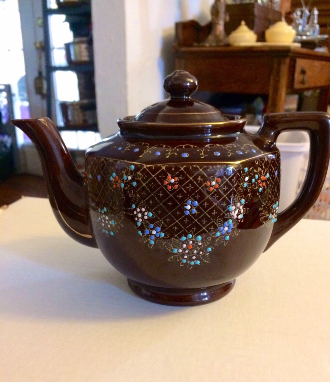 Vintage Teapot ,redware Japanese 4 Cup Teapot Teapot - Etsy