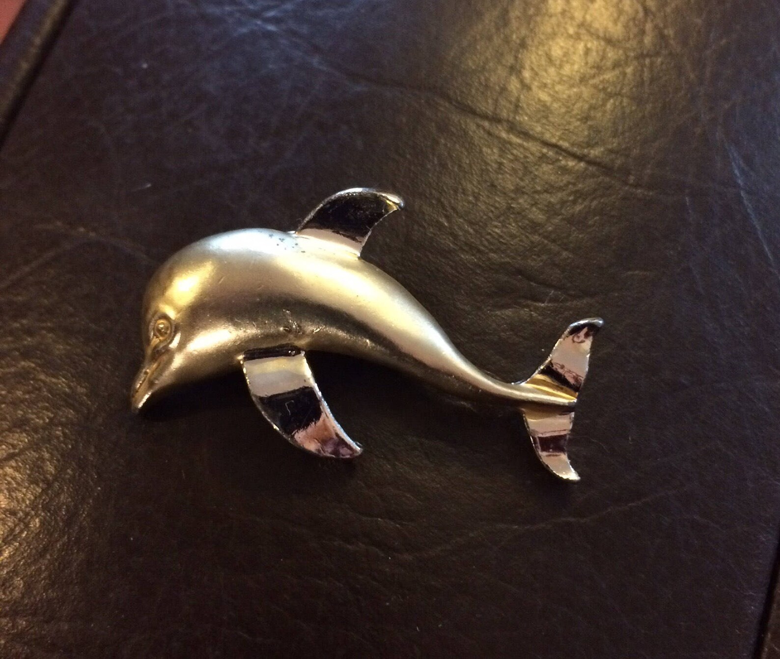 Dolphin Pin vintage Signed Dolphin Pin Brooch - Etsy