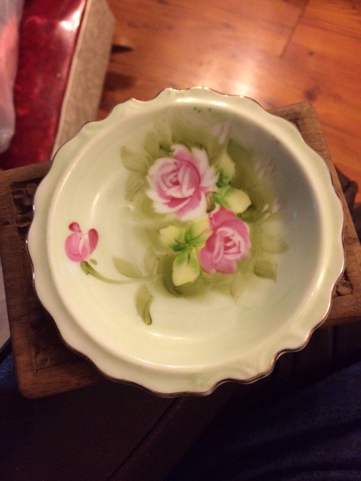 Lefton China Vintage Hand Painted Lefton China Dish | Etsy