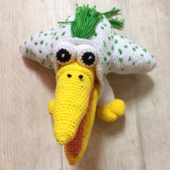 Dodò Blue Tree Amigurumi Puppet Cloth Toy Rai Character - Etsy UK