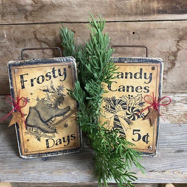 Primitive Sign - Etsy