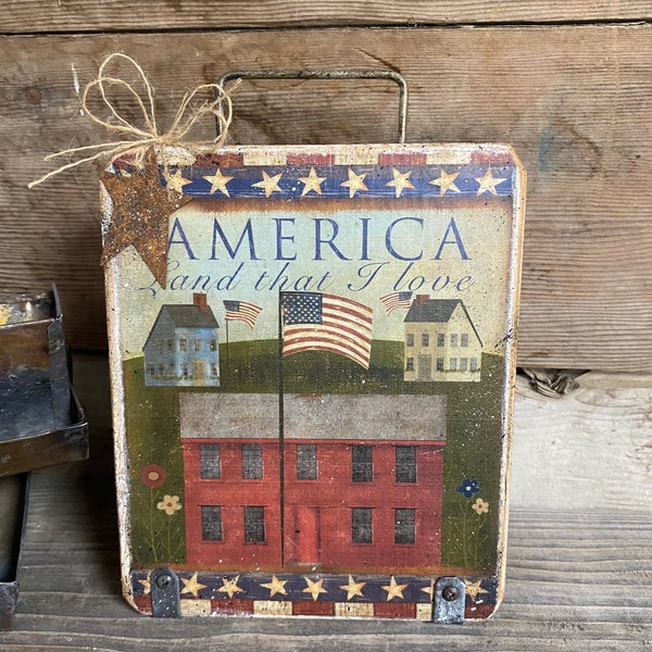 Wood Americana - Etsy