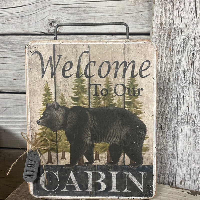 Primitive Welcome - Etsy
