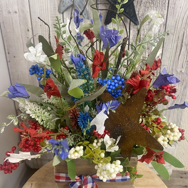 Primitive Flower Arrangements - Etsy