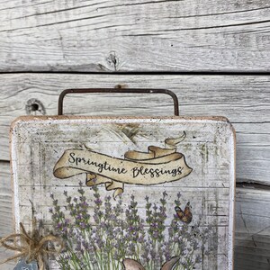 Primitive Springtime Blessings Standing Sign 5 1/2x7 or 8x10 Standing ...