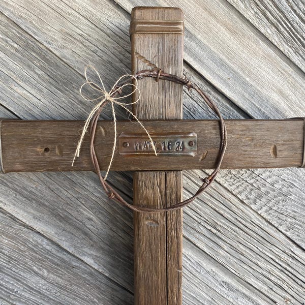 Rustic Cross - Etsy