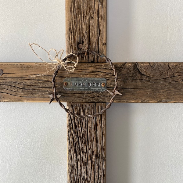 Rustic Cross - Etsy