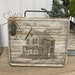 Old Farmhouse Standing Sign L 6x6 1/2 Wood Sign With Stand Tiered Tray ...