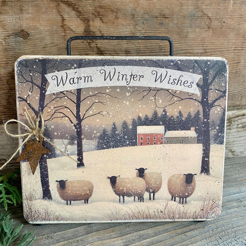 Primitive Winter - Etsy