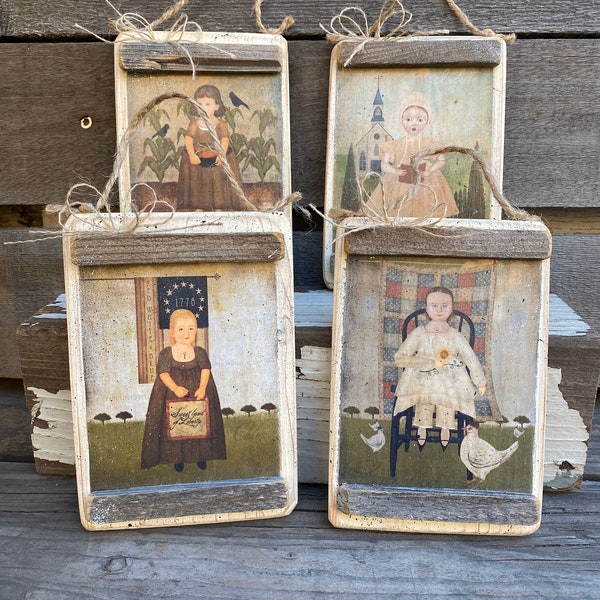 Folk Art Primitive - Etsy