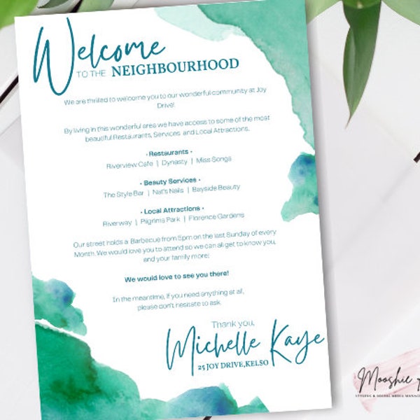 Welcome to the Neighborhood - Etsy