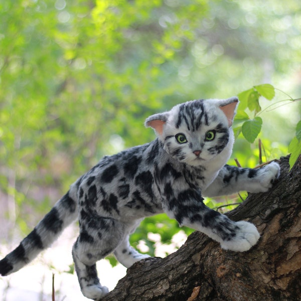 Realistic Cat - Etsy