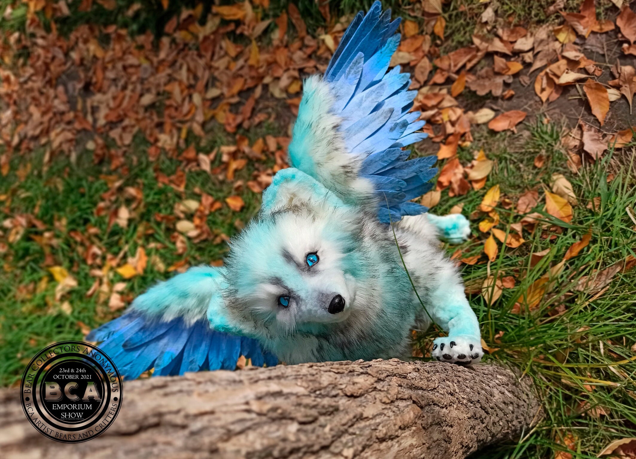 Realistic Wolf With Wings